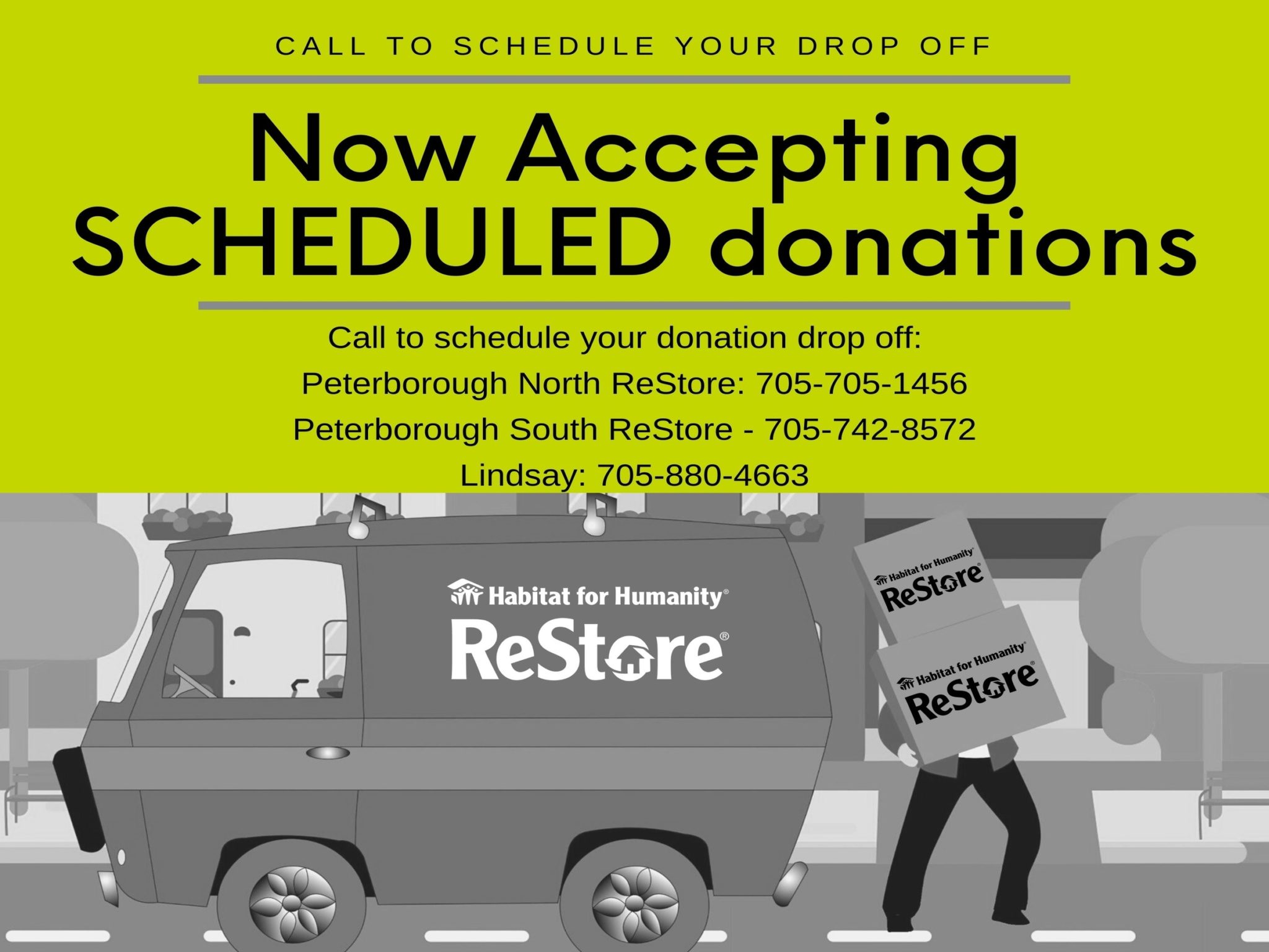Now Accepting SCHEDULED Donation Drop Offs – Habitat for Humanity ...