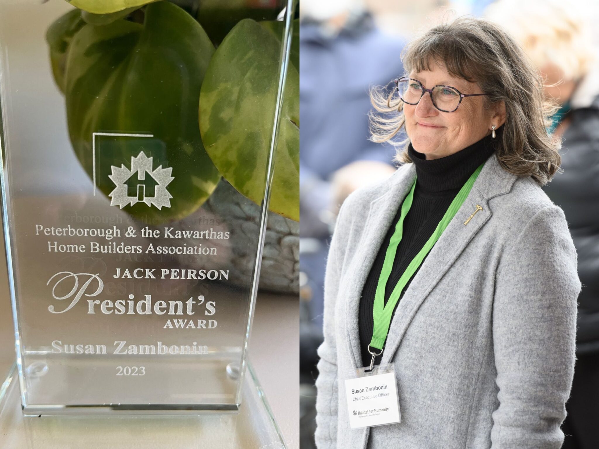 Susan Zambonin Wins Jack Peirson’s President Award at the PKHBA Housing ...