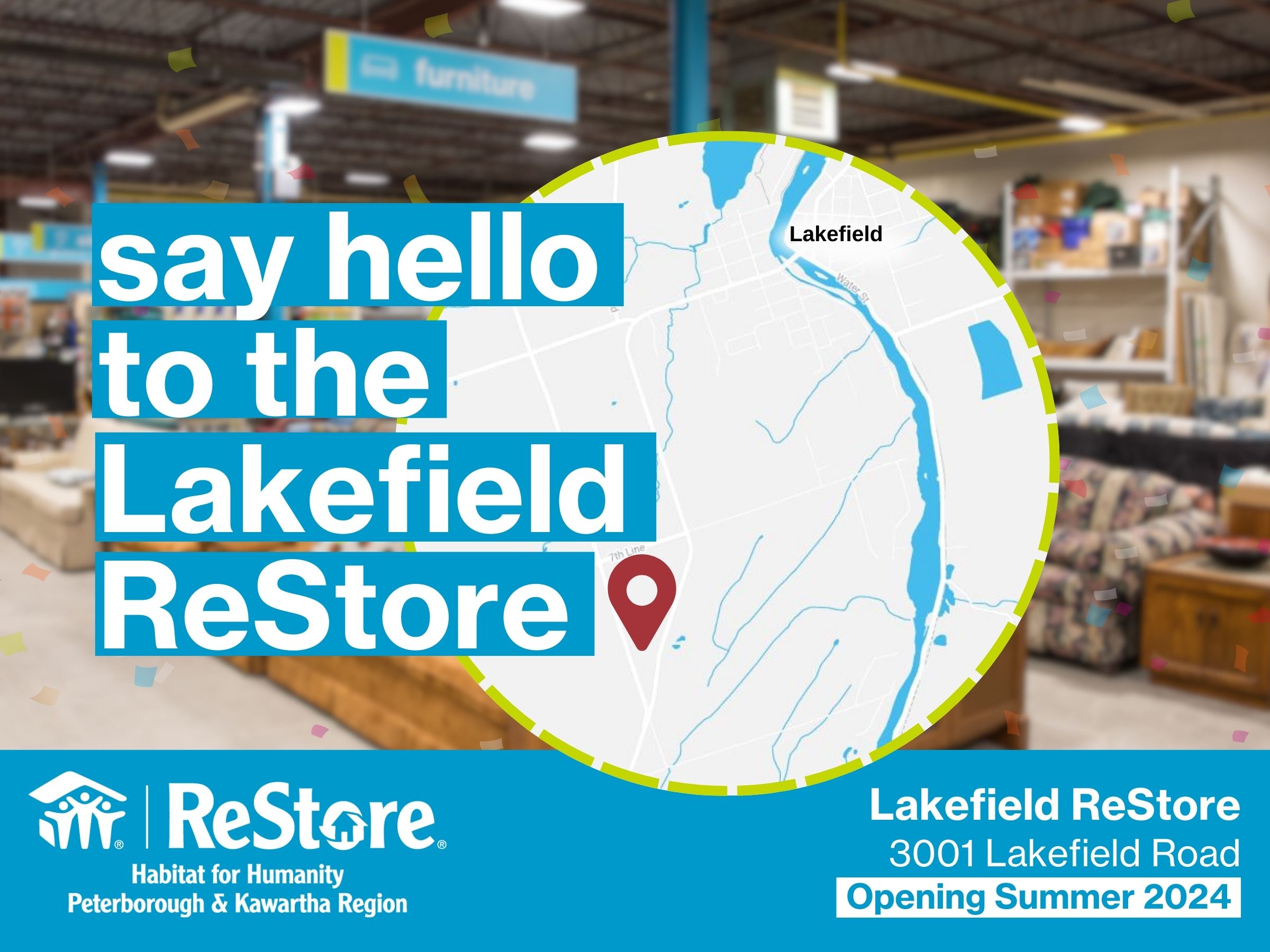 Say Hello to the Lakefield ReStore! – Habitat for Humanity ...