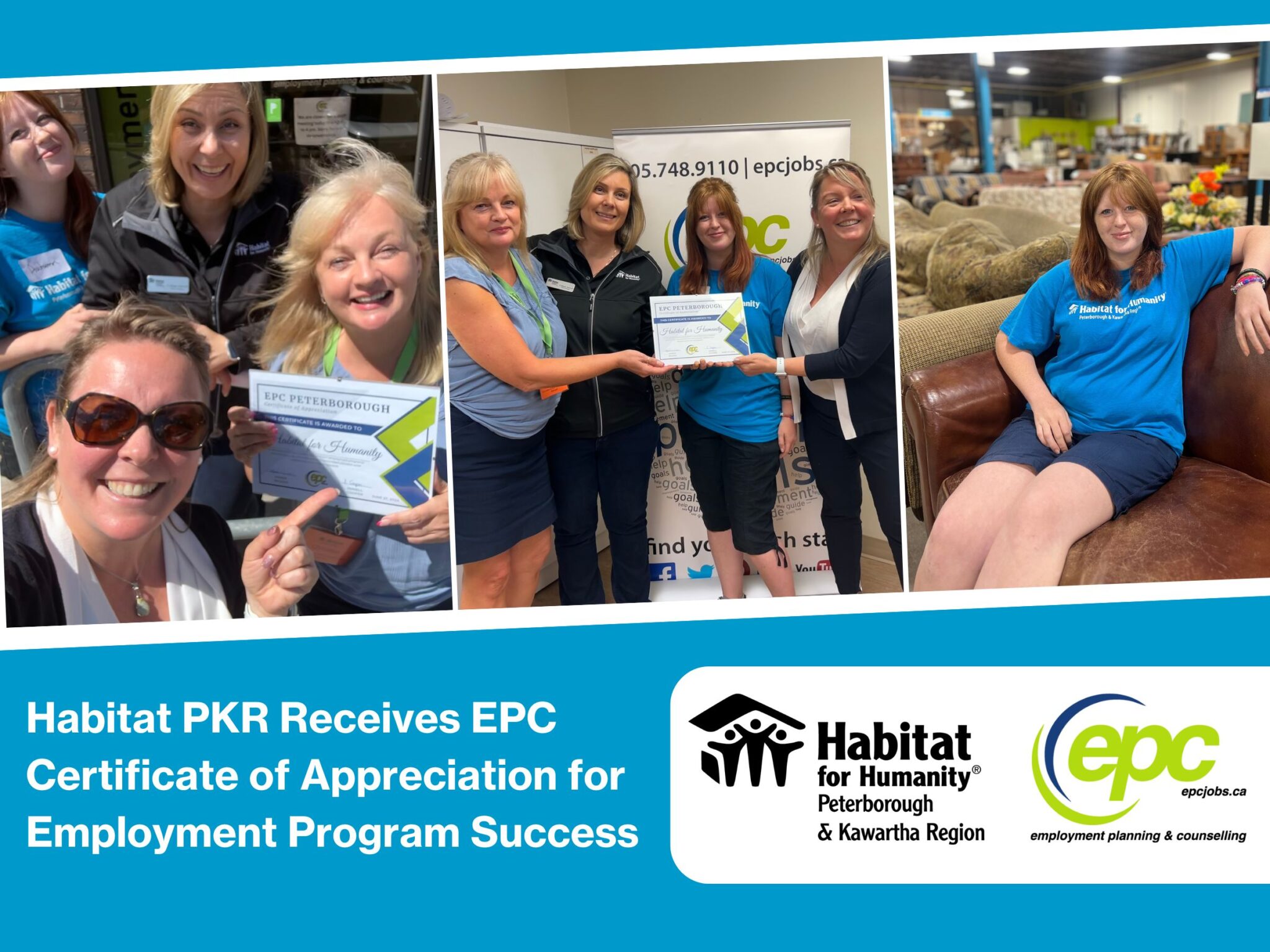 Habitat PKR Receives EPC Certificate of Appreciation for Employment ...
